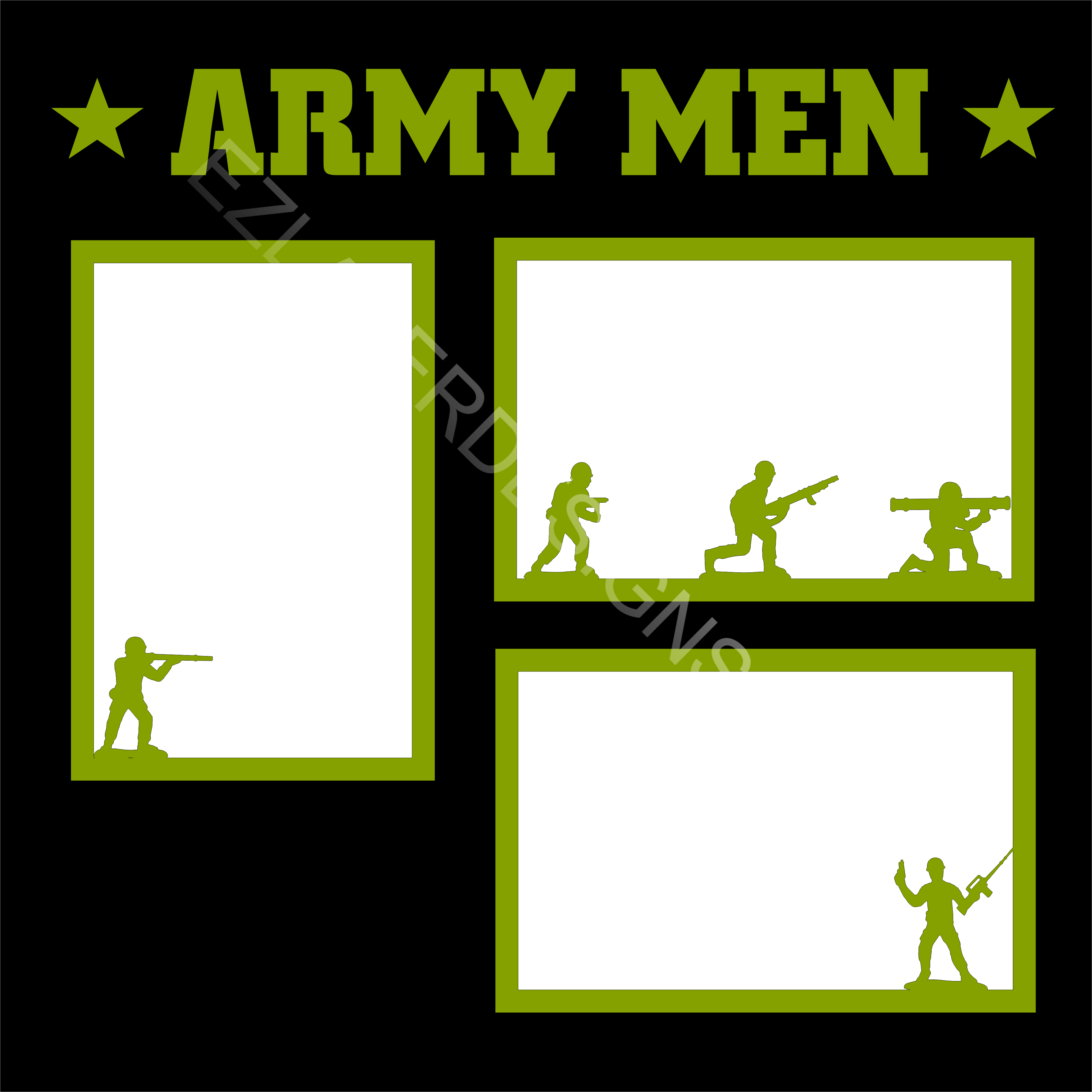 Army Men: EZ Laser Designs