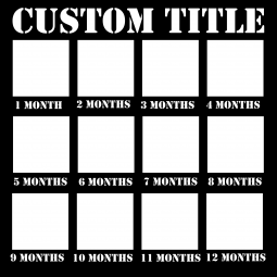 Custom 12 x 12 Overlays: EZ Laser Designs