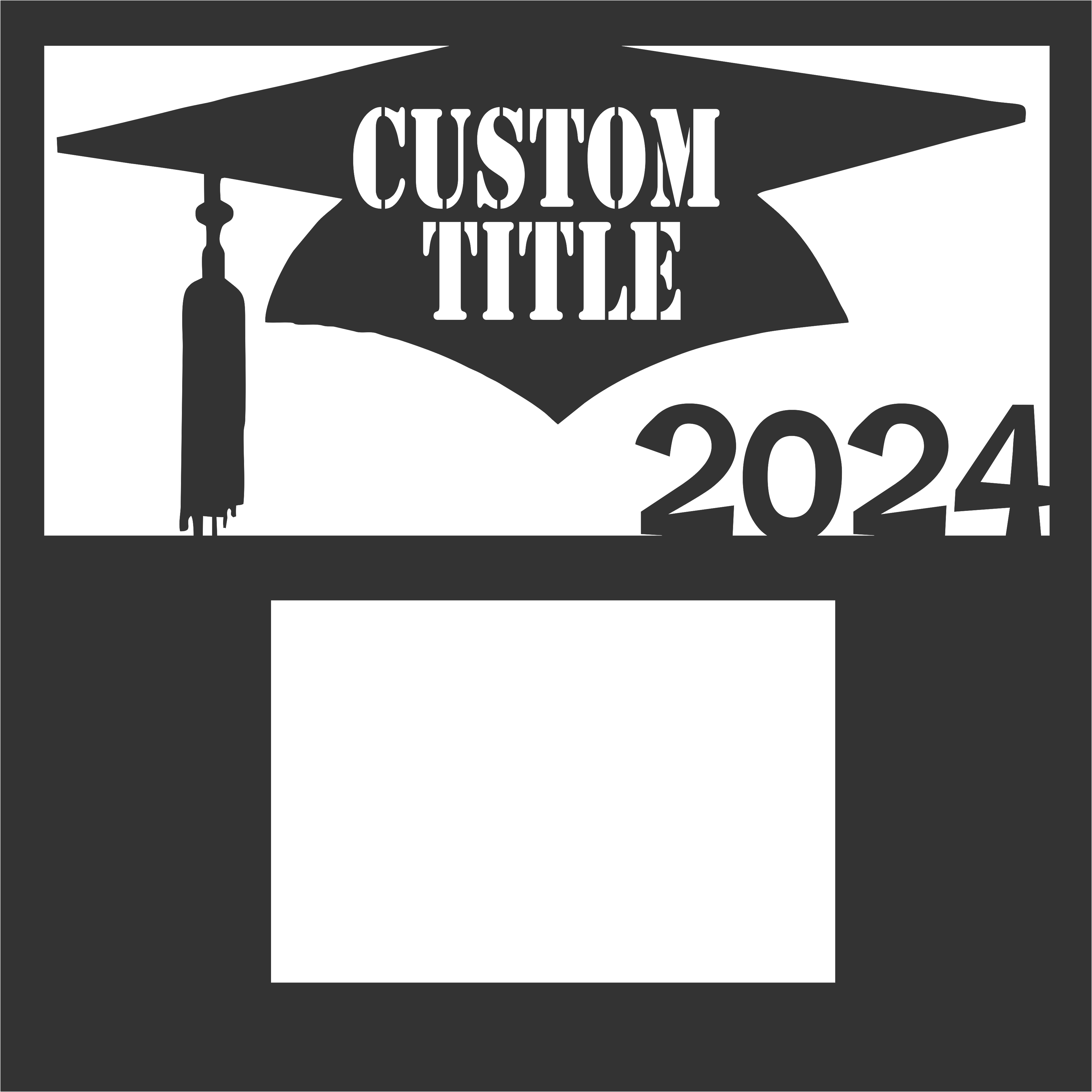 Custom Graduate: EZ Laser Designs