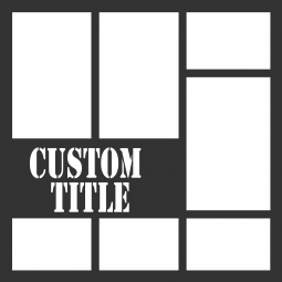 Custom 12 x 12 Overlays: EZ Laser Designs