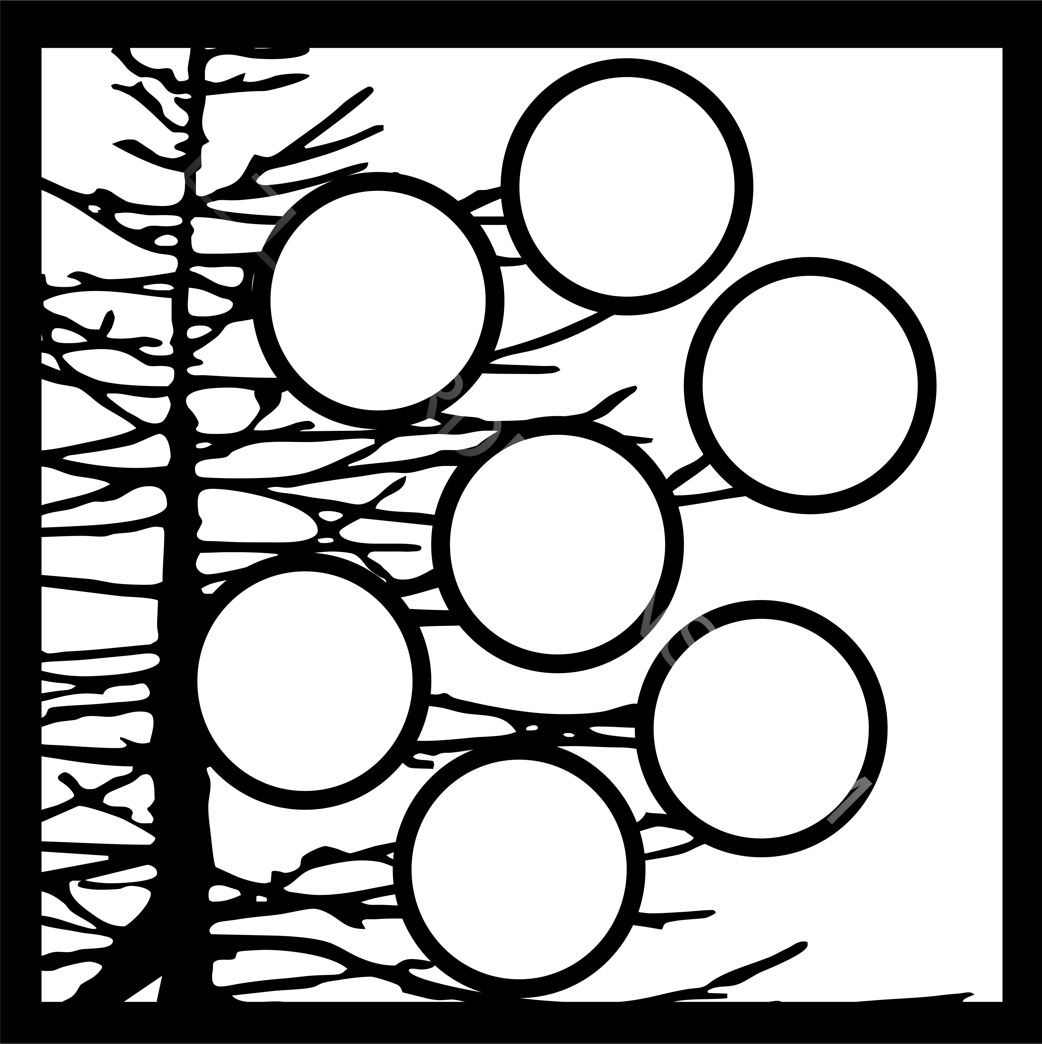 Family Tree Circles: EZ Laser Designs