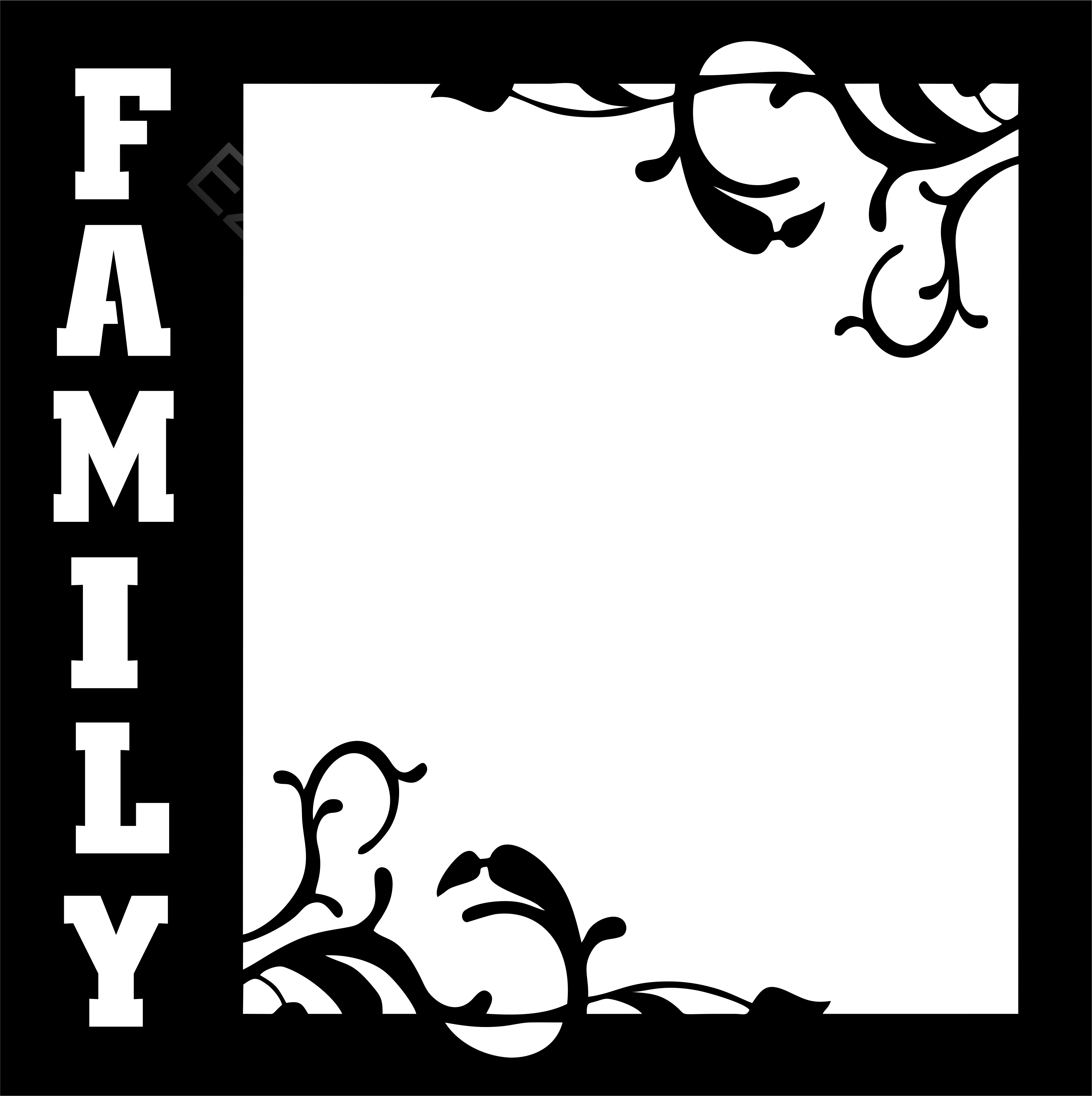Family Swirl: EZ Laser Designs