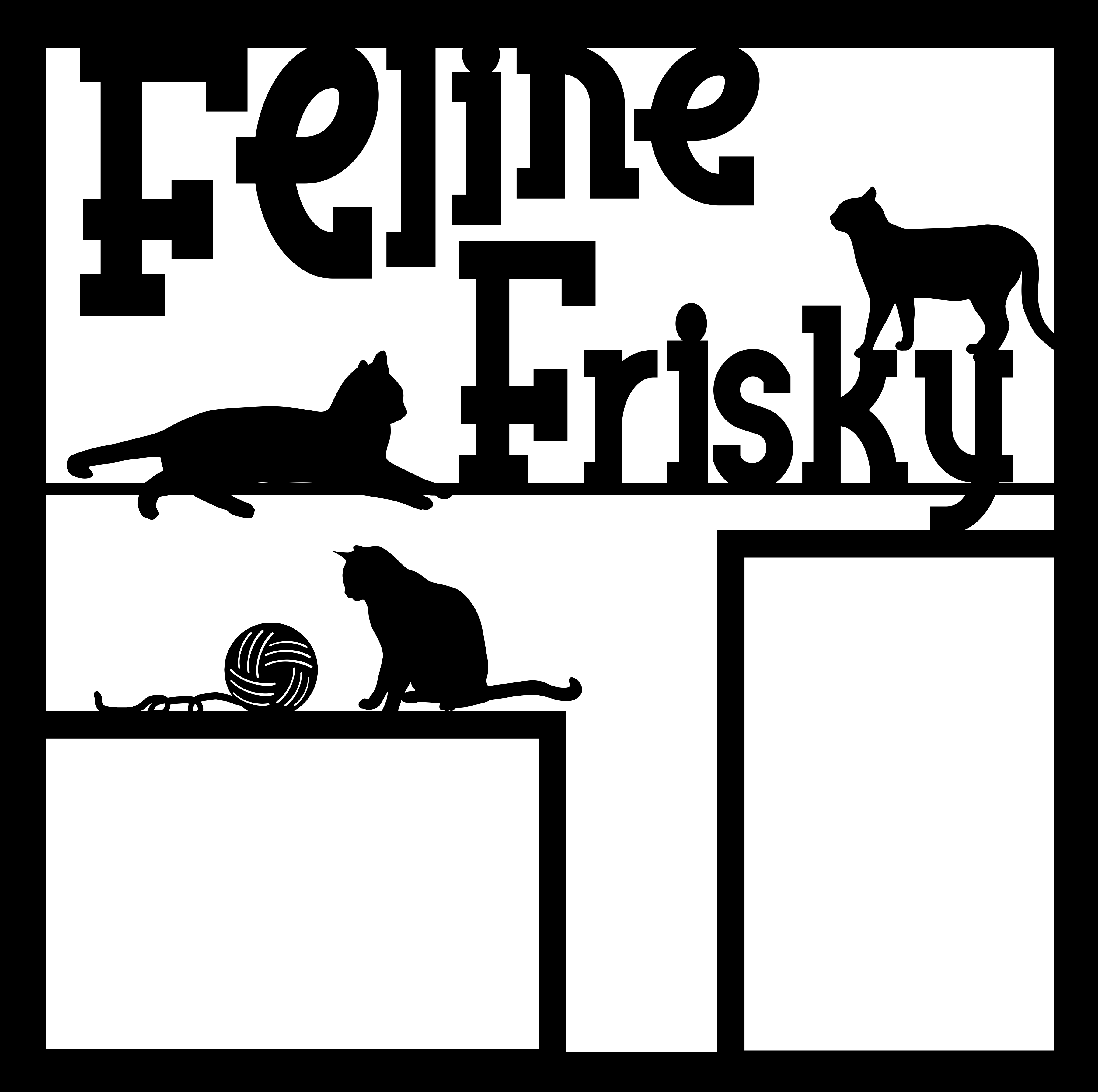 Feline Frisky Title: EZ Laser Designs