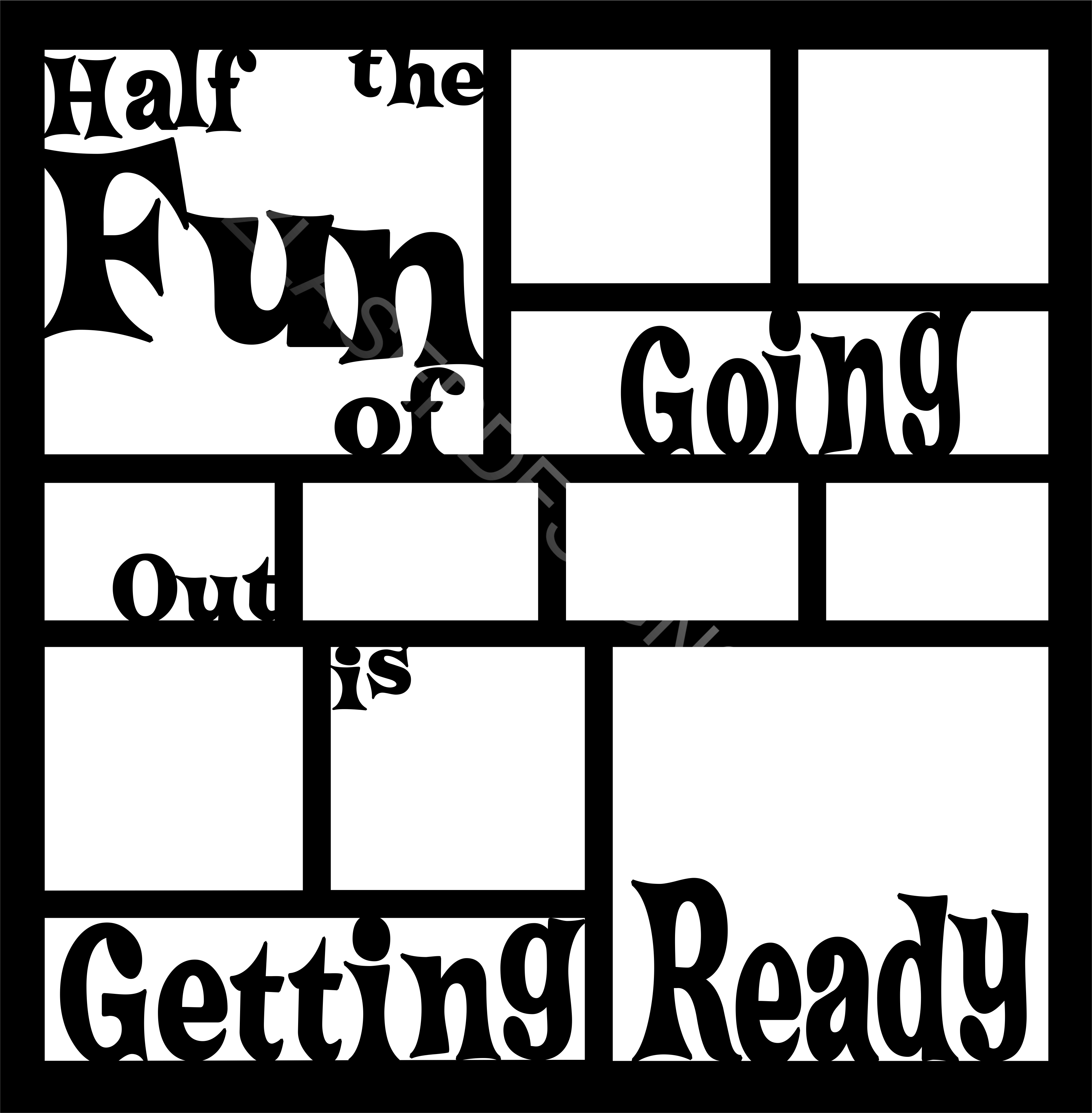 Half the Fun: EZ Laser Designs