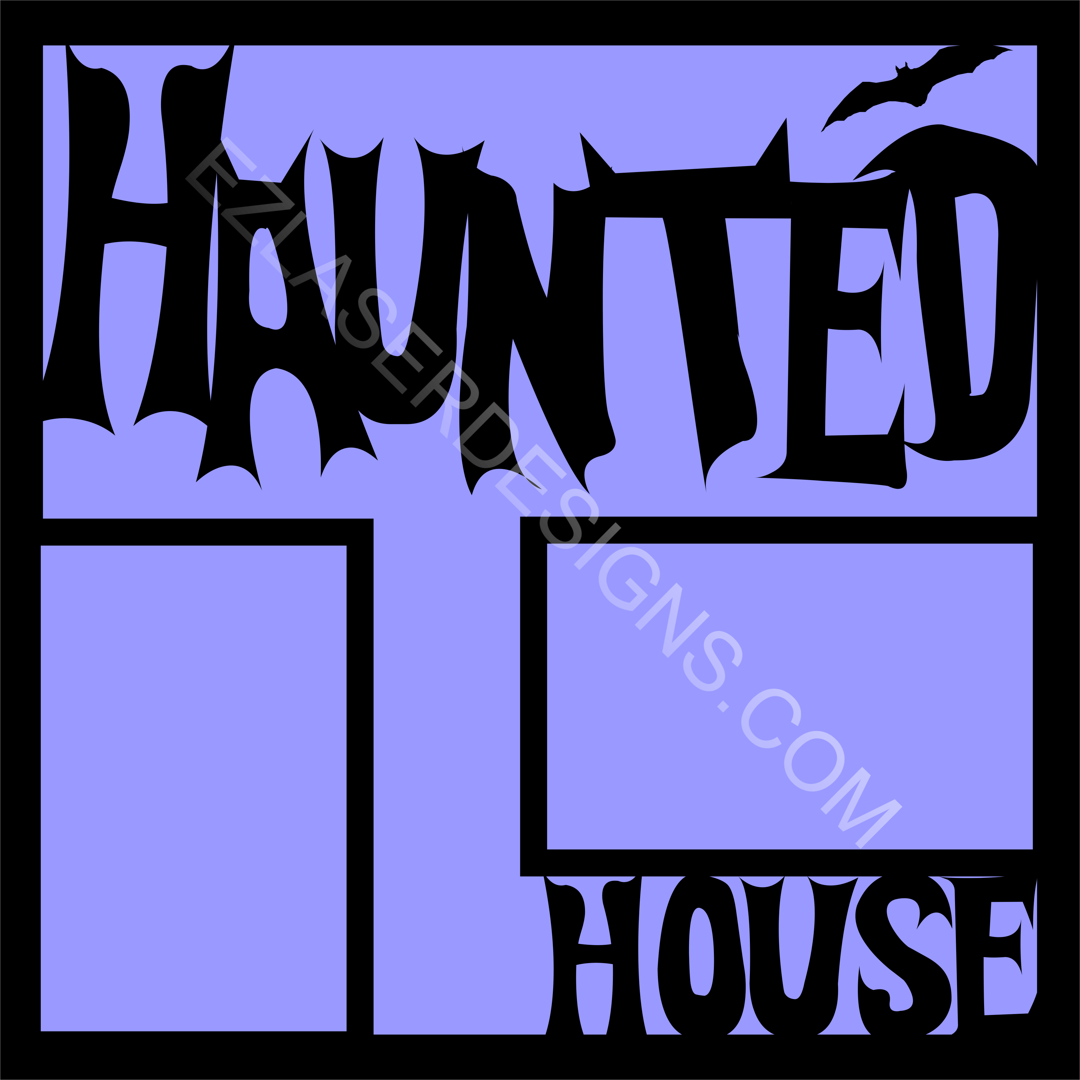 Haunted House Title: EZ Laser Designs