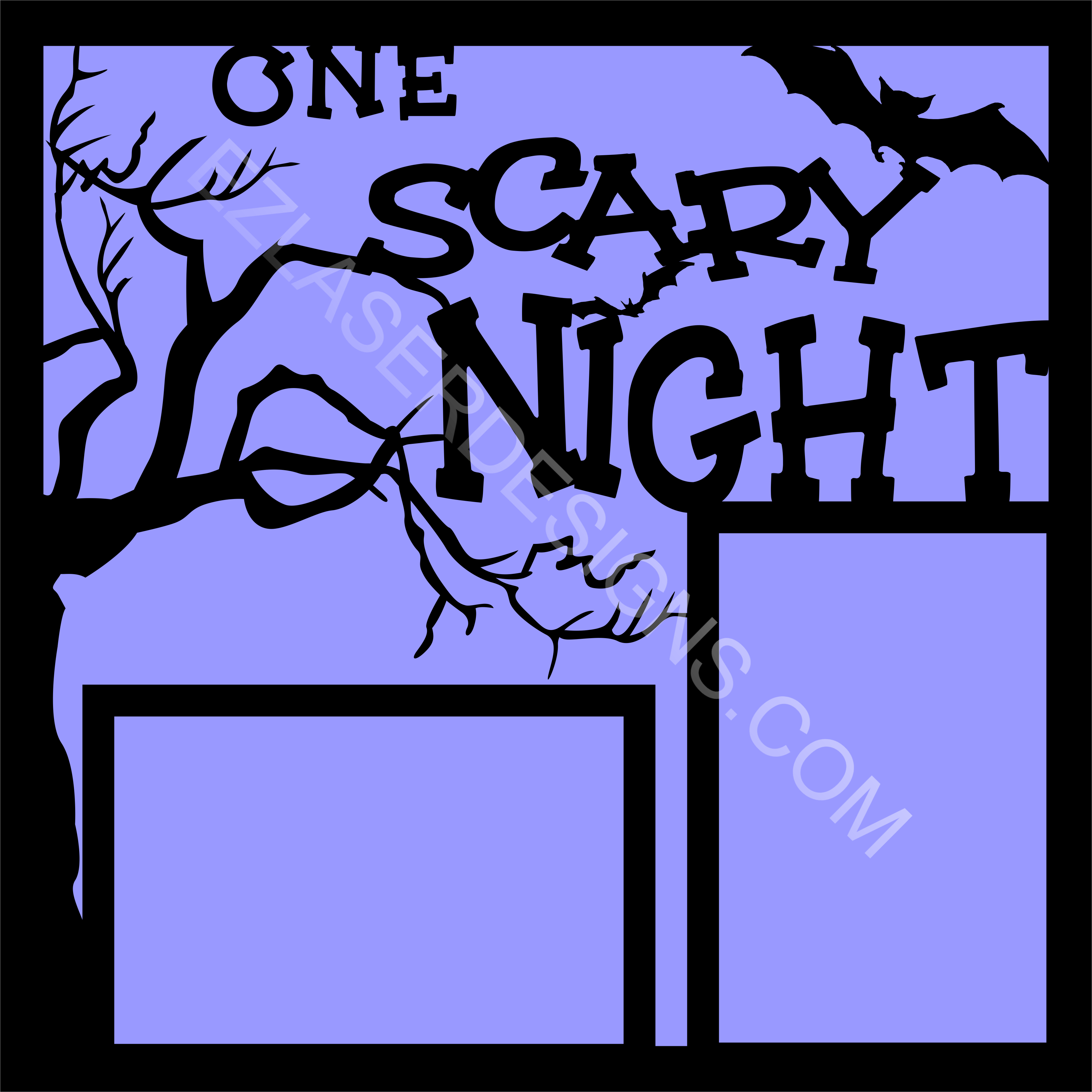 One Scary Night: EZ Laser Designs
