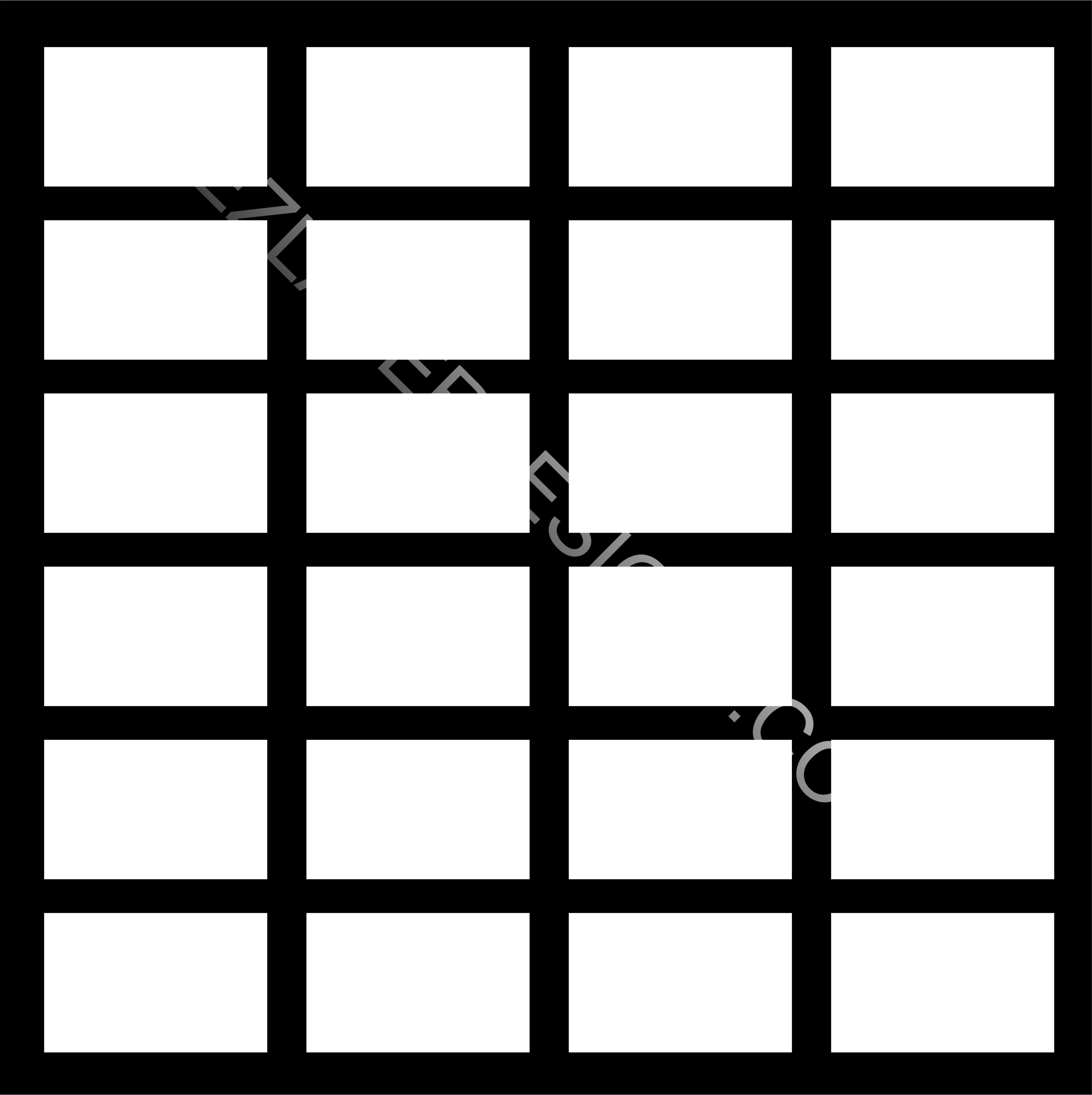 Small Rectangle shapes: EZ Laser Designs