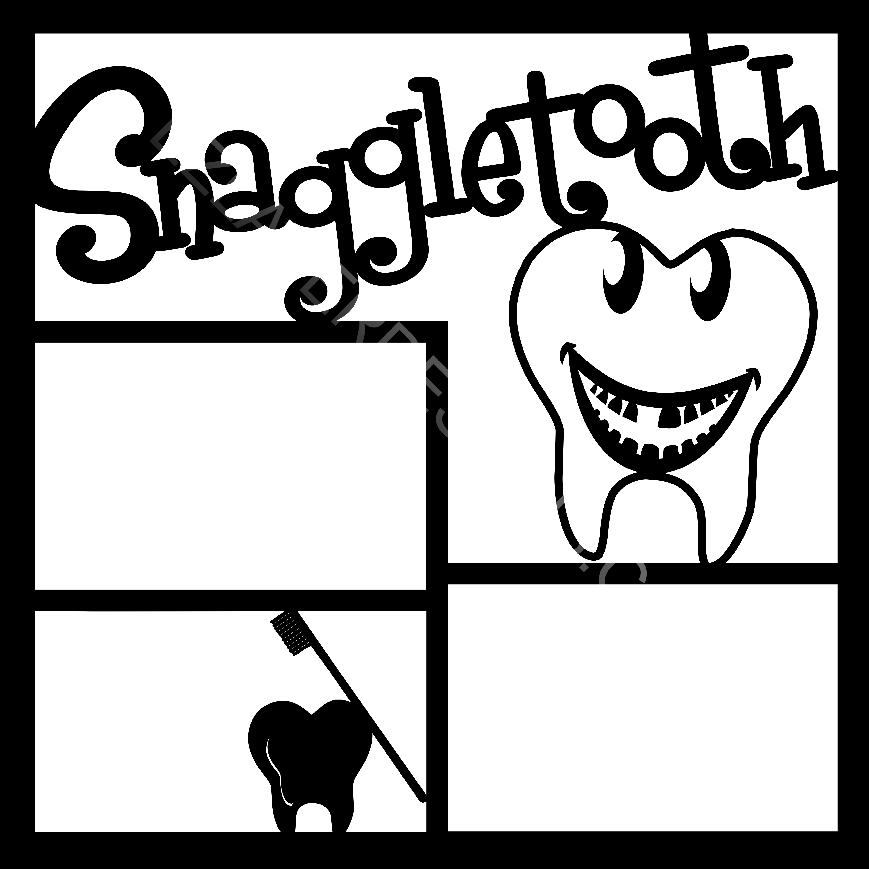 Snaggletooth Title: EZ Laser Designs