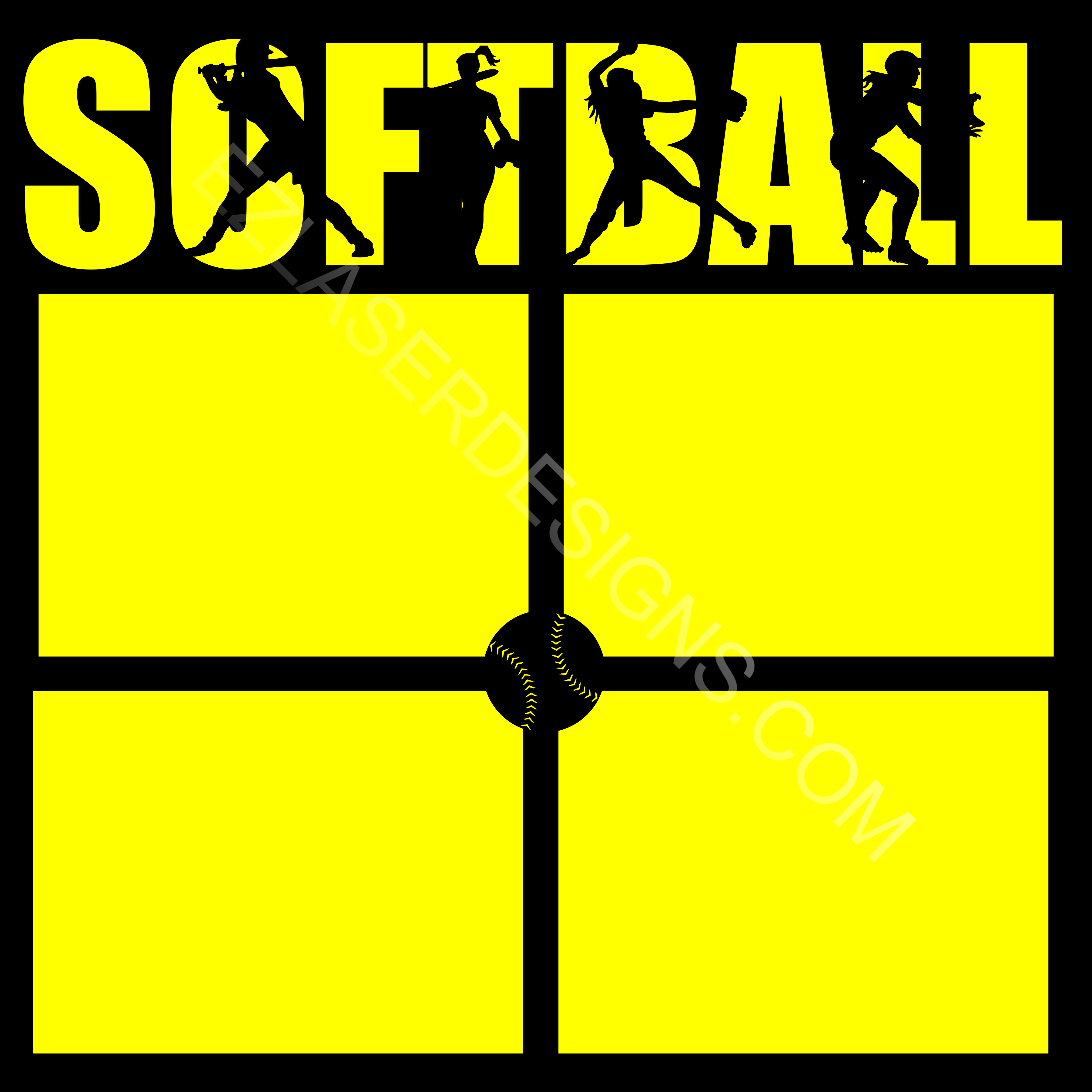 Softball: EZ Laser Designs
