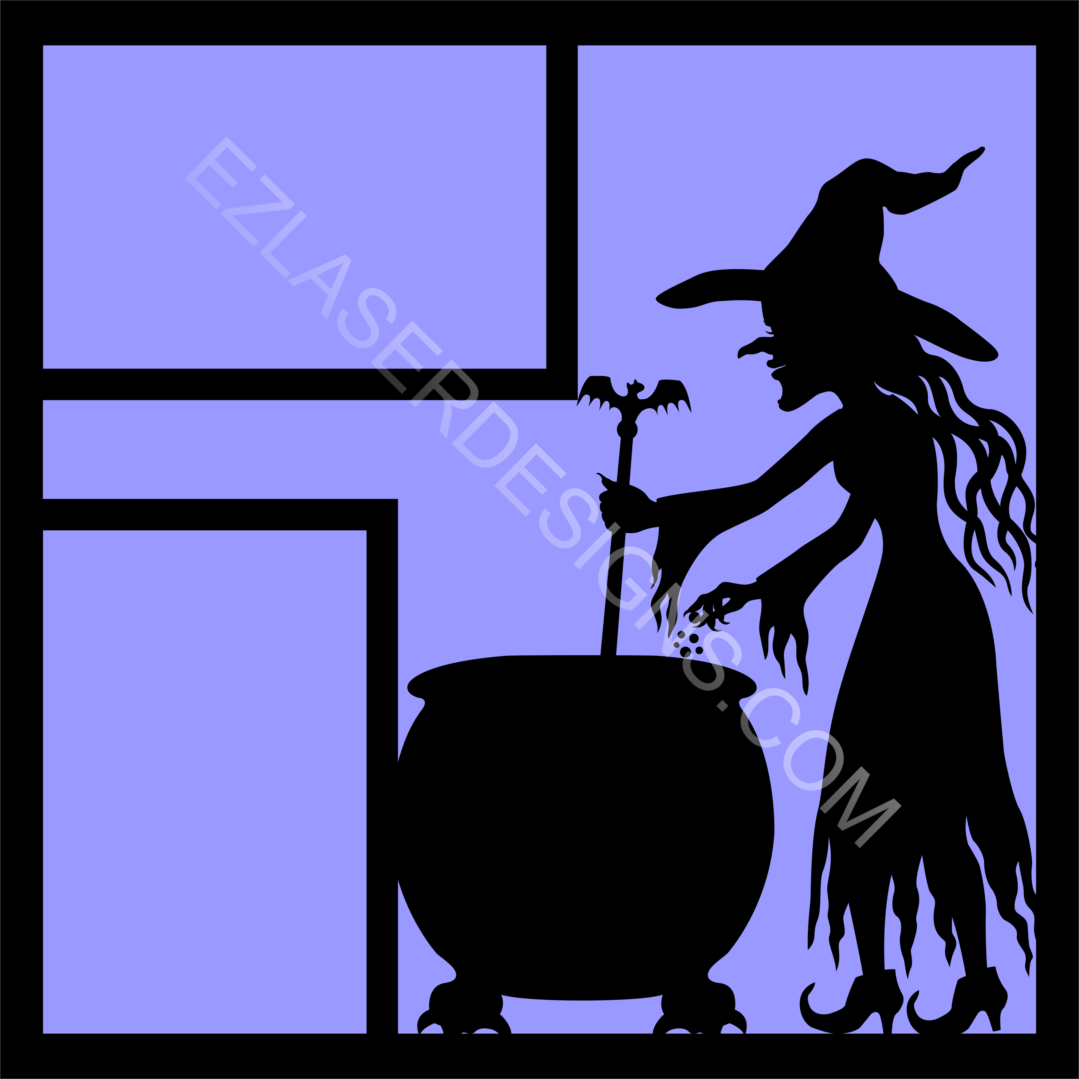 The Witching Hour Art: EZ Laser Designs