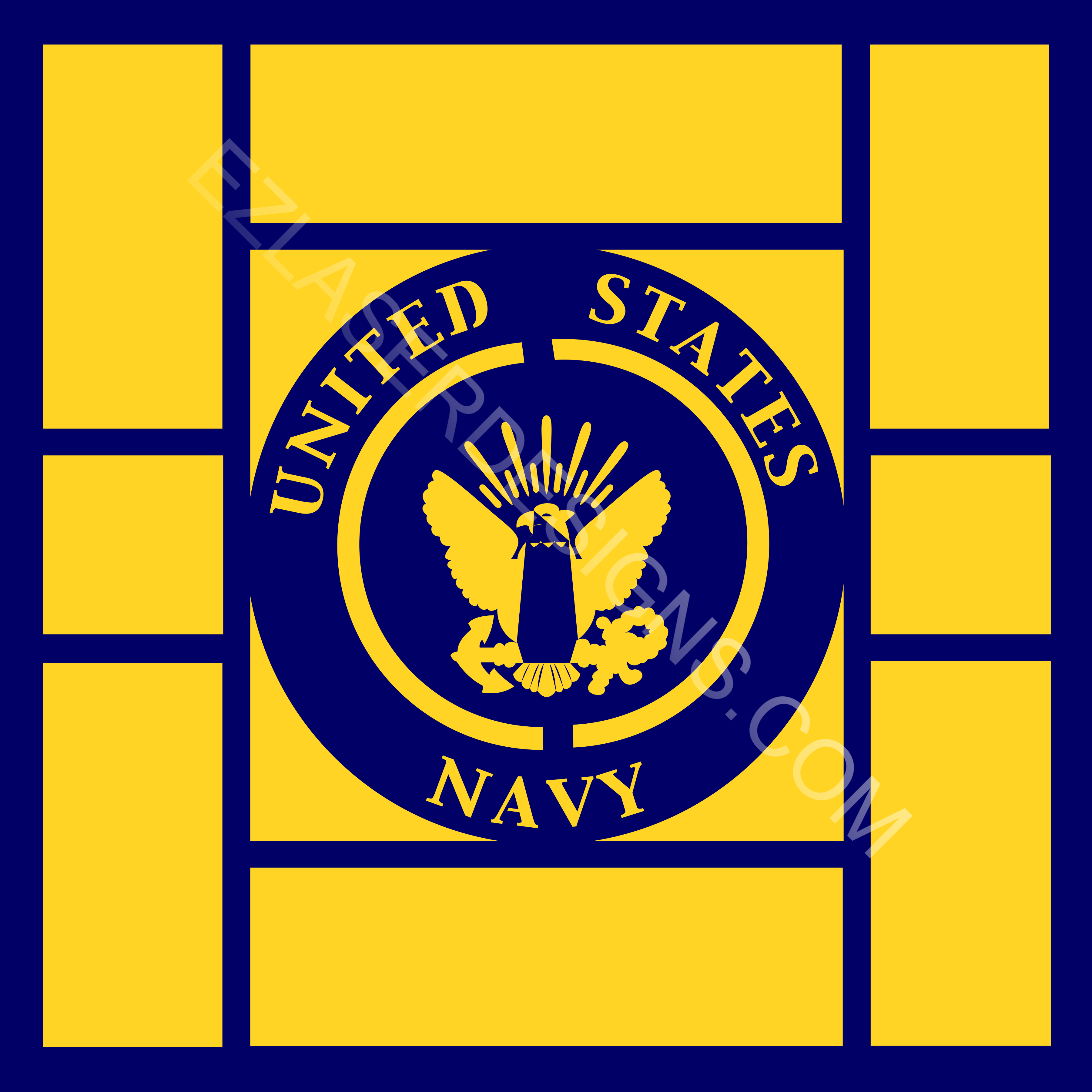 United States Navy Emblem: EZ Laser Designs
