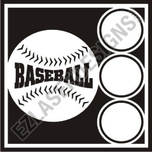 Baseball Circles: EZ Laser Designs