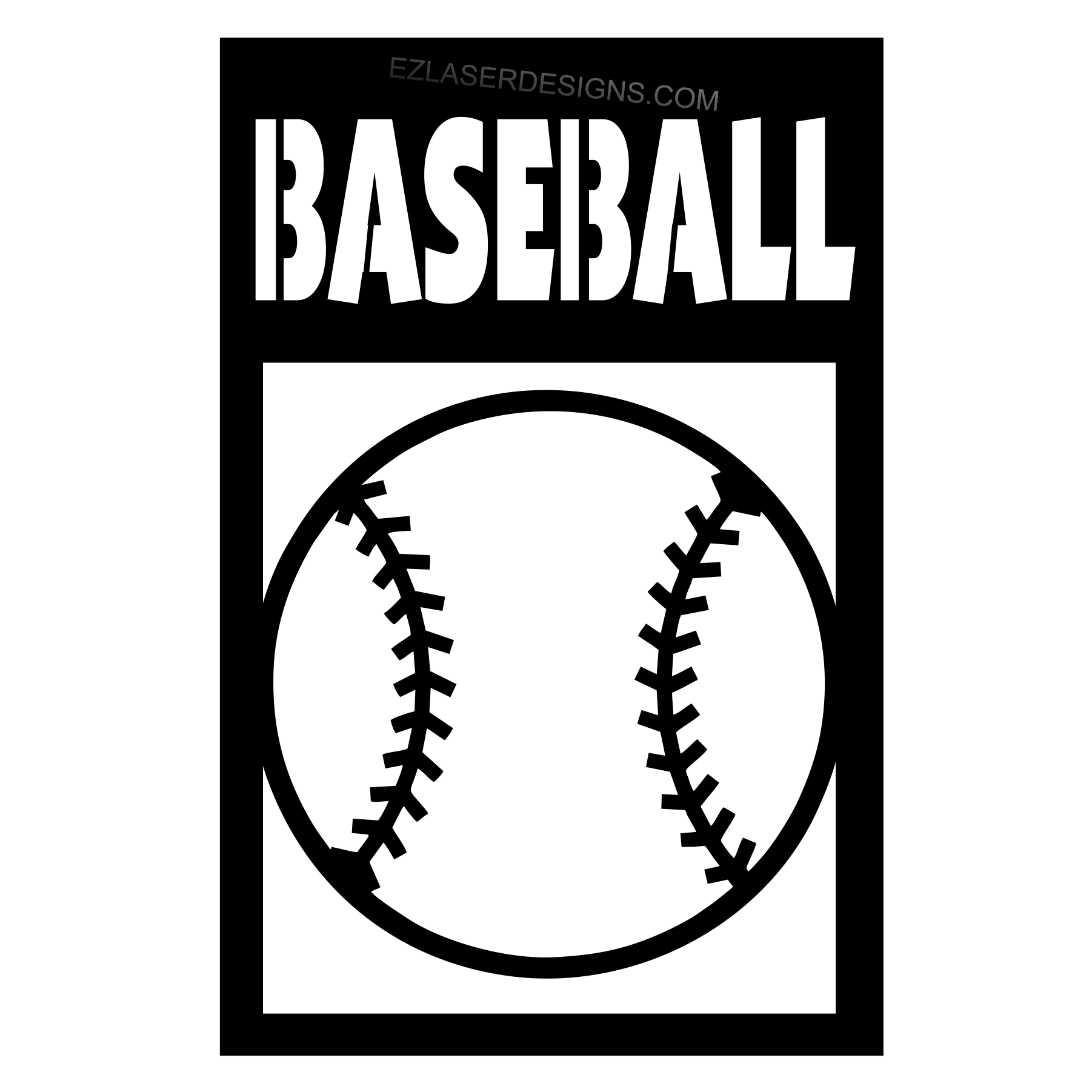 Baseball: EZ Laser Designs