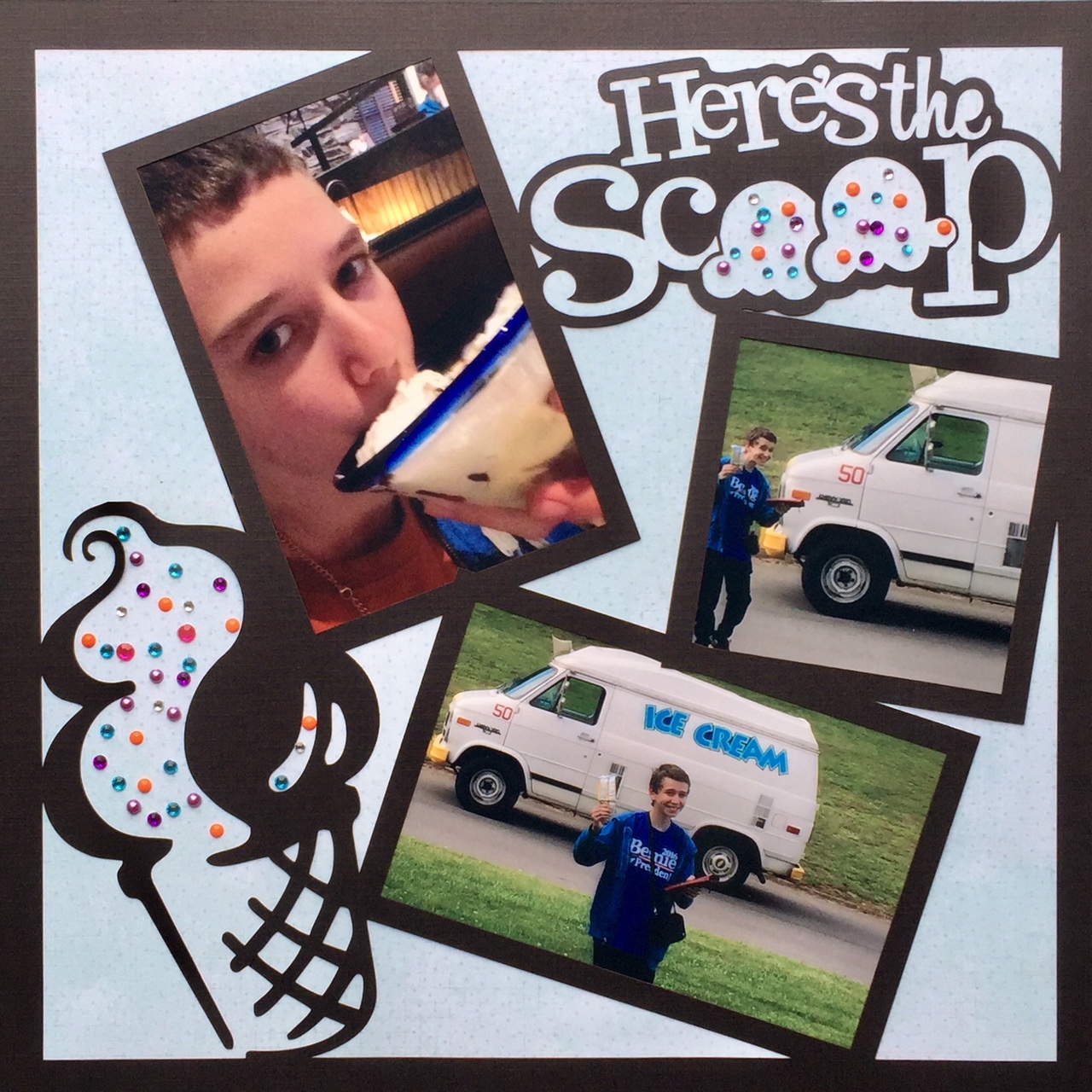 Here's the Scoop Sample: EZ Laser Designs