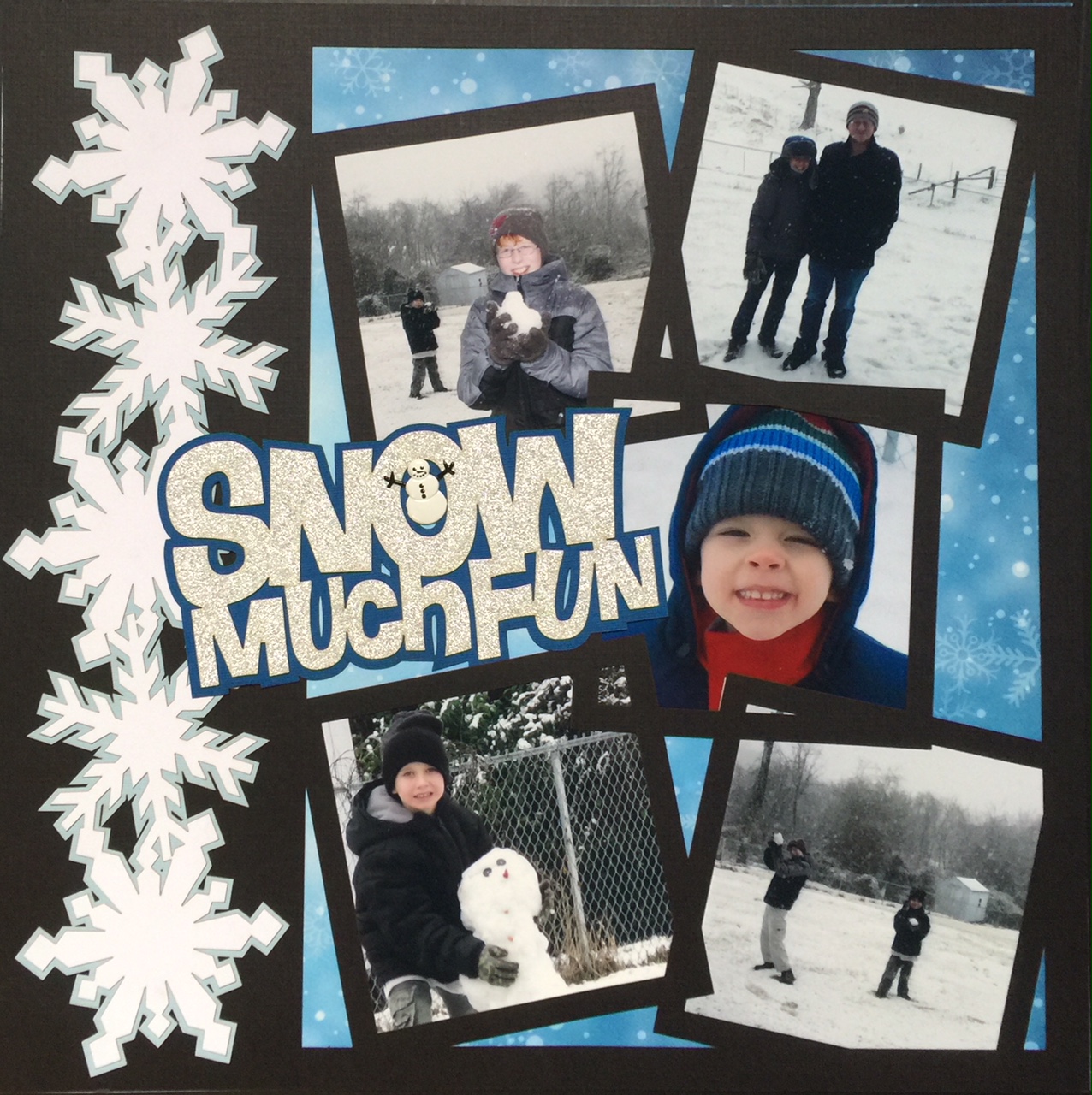 Snow Much Fun Sample: EZ Laser Designs