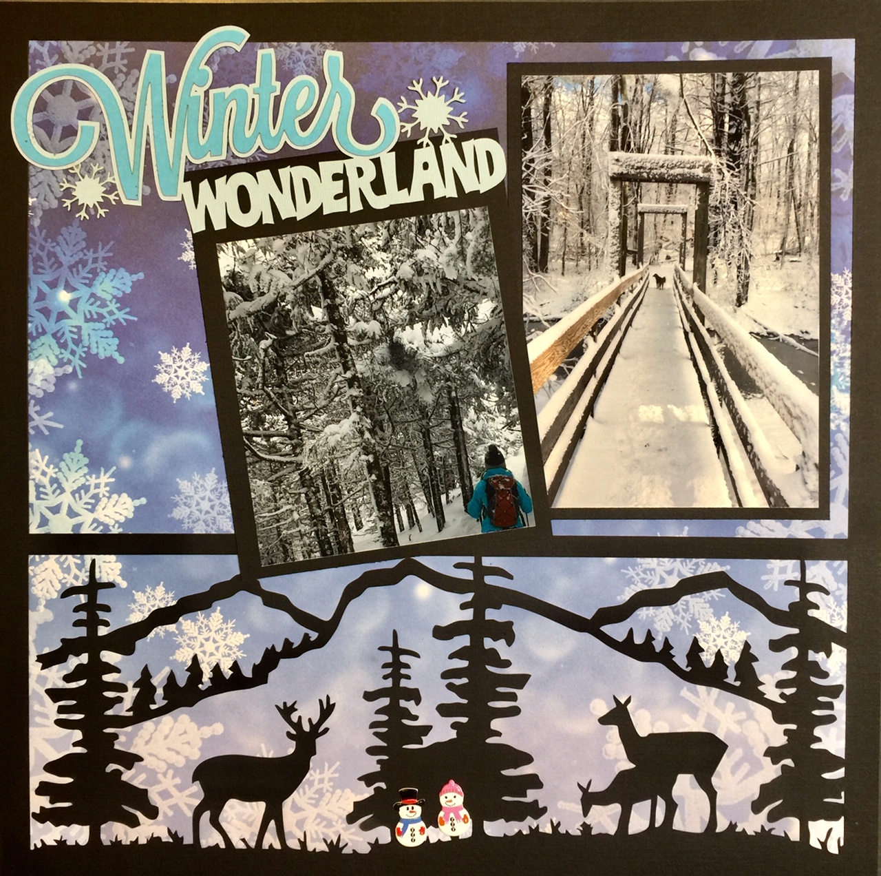Winter Wonderland Left Sample: EZ Laser Designs
